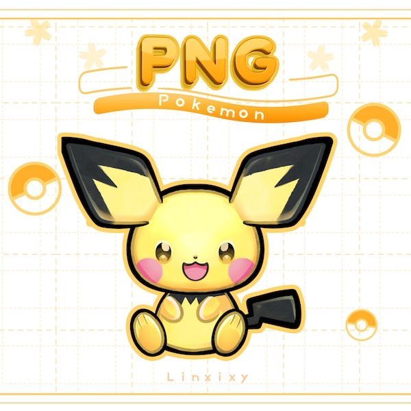 Pikachu Vtuber Asset - Etsy