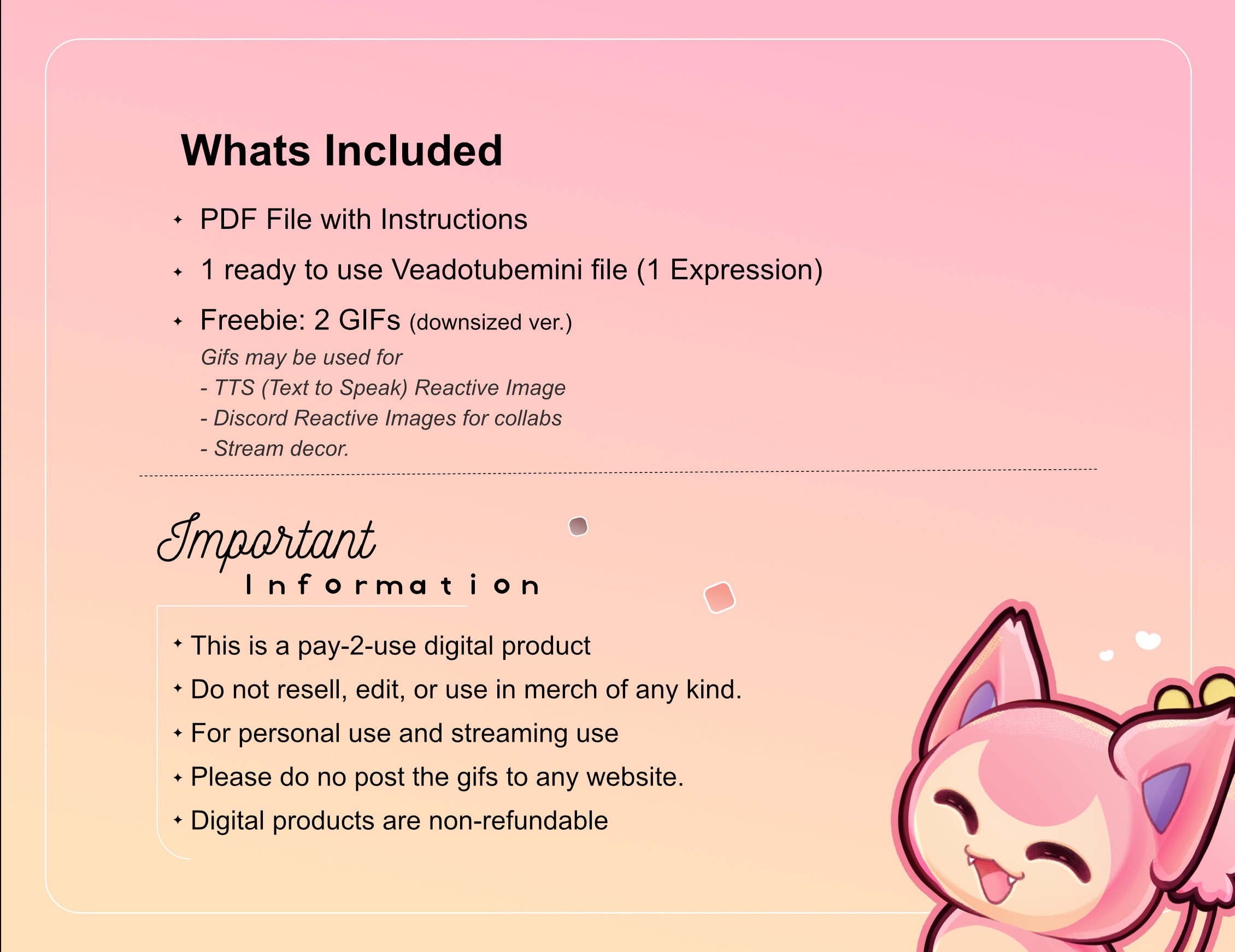 ANIMATED Pngtuber Skitty Pokemon Stream File OBS Voice Reactive Twitch ...