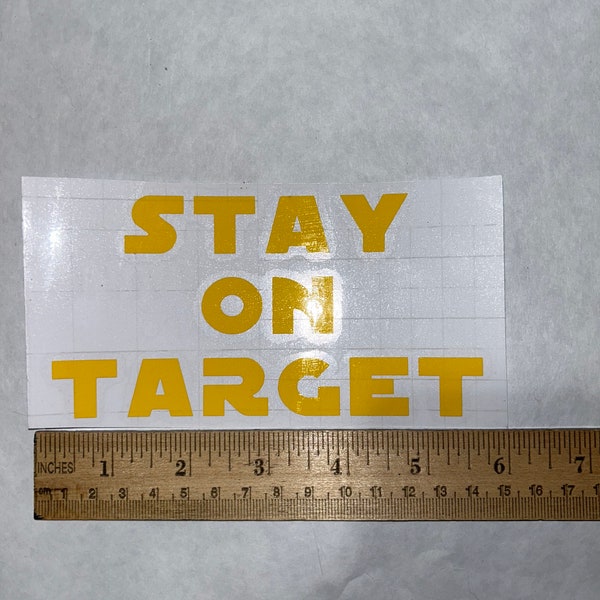 Stay on Target - Etsy