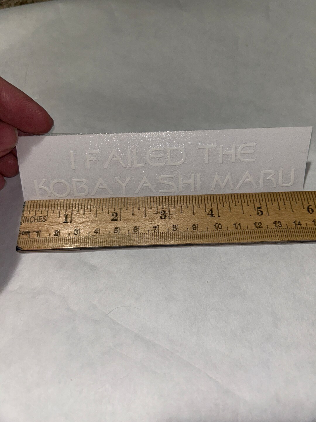 Kobayashi Maru Decal - Etsy
