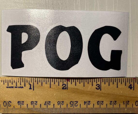 POG Decal - Etsy