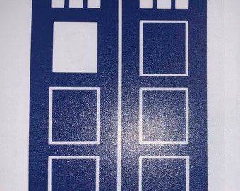 Tardis Wall Decal - Etsy