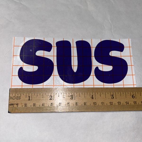 Sus Decal - Etsy