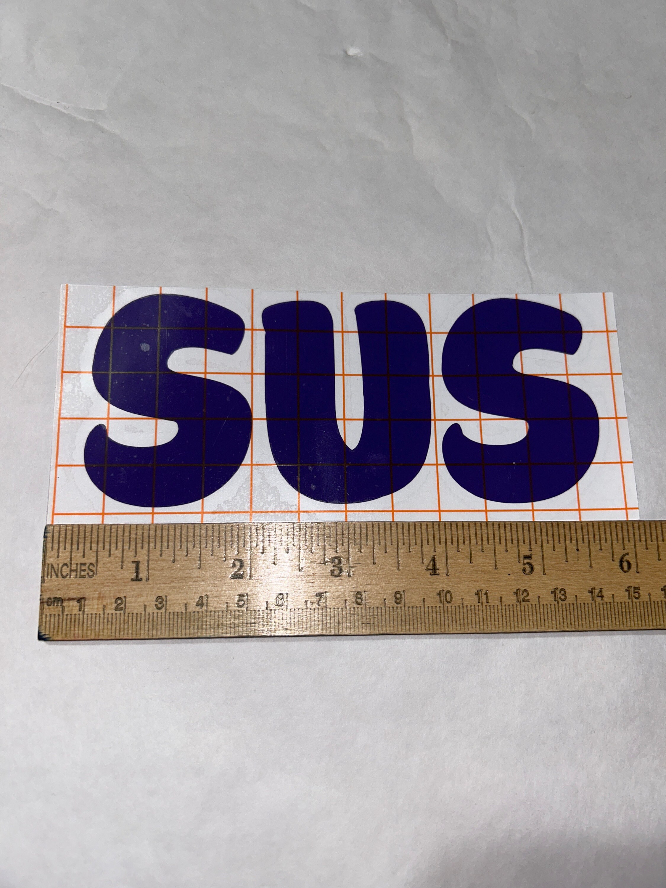 Sus Decal - Etsy