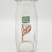 Vintage Isger's Dairy Milk Bottle Half Pint Carbondale PA Orange Green ...