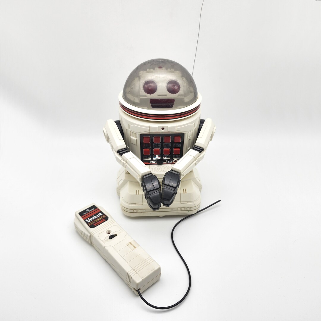 Vintage Tomy Verbot Robot With Remote Voice Activated Toy for Parts ...
