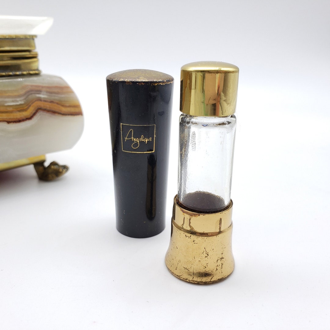 Vintage Mini Perfume Bottle Case Purse Travel Size Empty - Etsy 日本