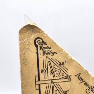 Vintage Earl J Early Line O Graph Draftsman Angle Lines Curve ...