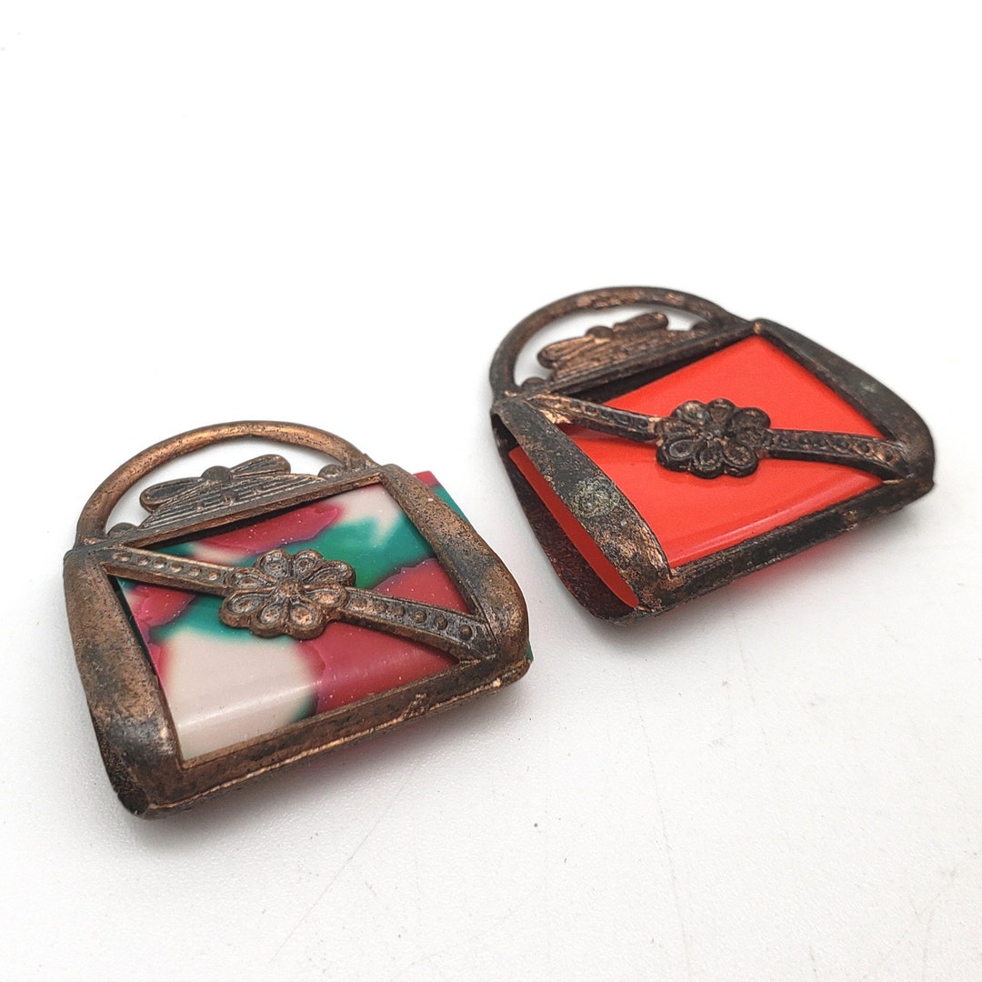 Vintage Cracker Jack Prizes Miniature Purse Handbag Celluloid - Etsy