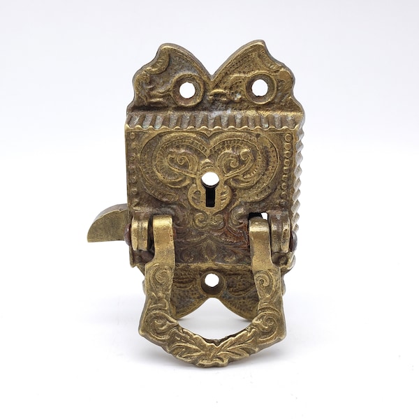 Antique Brass Box Latch - Etsy