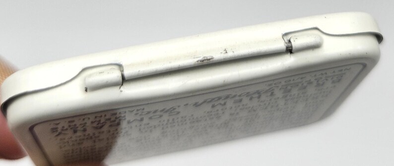 Vintage Breethem Tin Miniature Ten Cent Metal Stash Box Container Mint ...