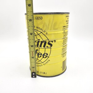 Vintage Wilkins Coffee Can No Lid 1 LB Size All Purpose Grind Yellow ...