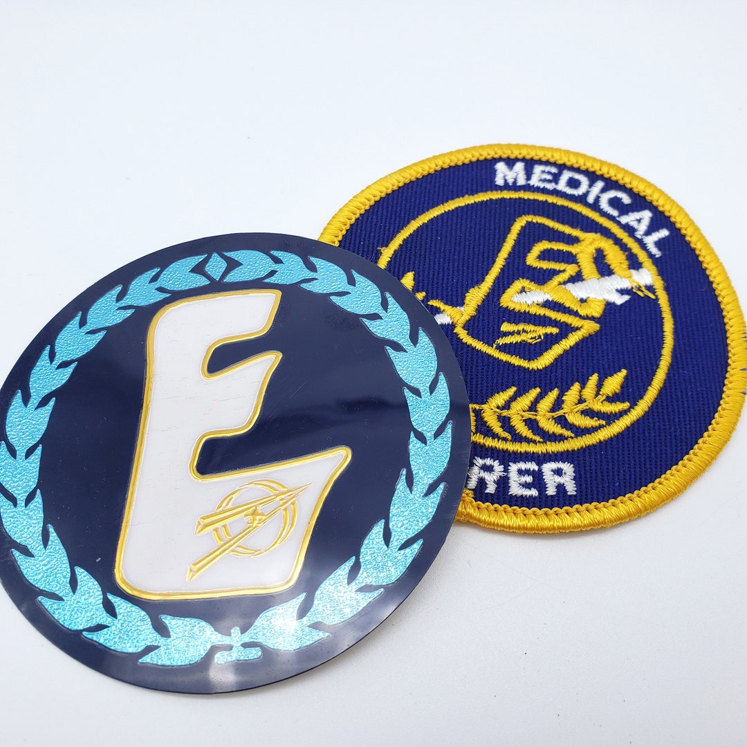 Vintage Boy Scout Medical Explorer Patch and Decal Lot BSA Memorabilia ...