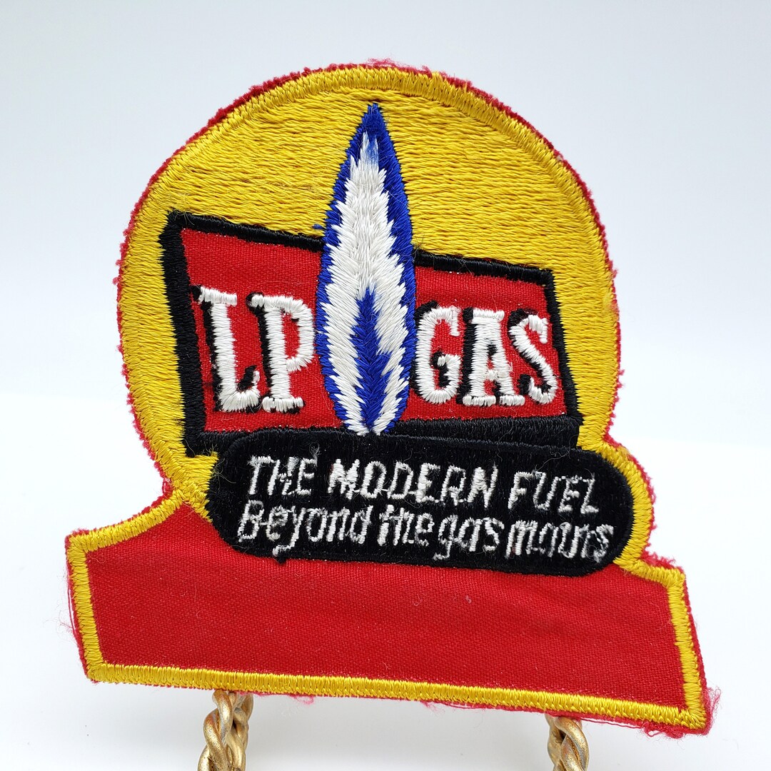 Vintage Advertising Patch LP Gas the Modern Fuel Liquefied - Etsy