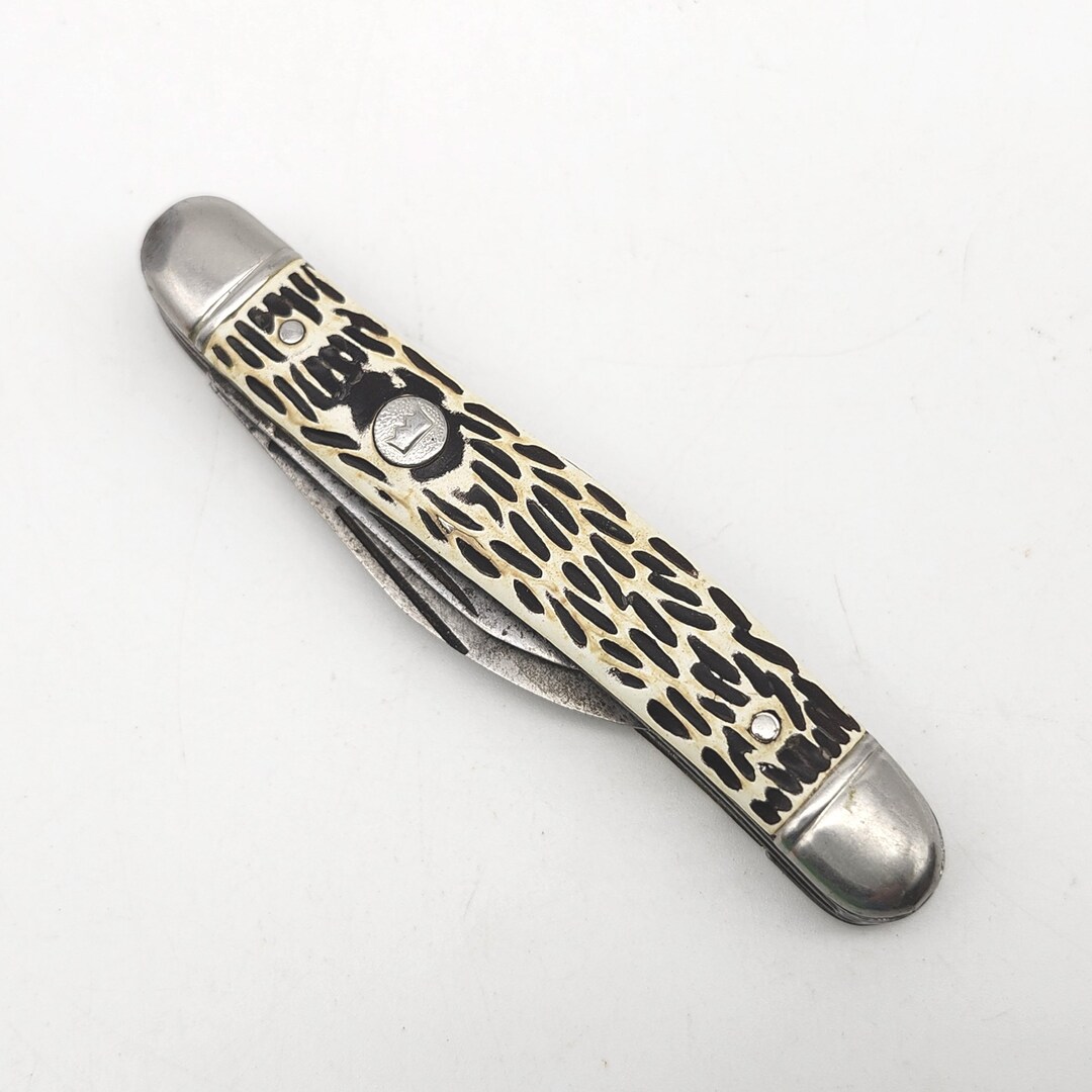 Vintage Imperial Prov RI USA 2 Blade Folding Pocket Knife 2 3/4 ...