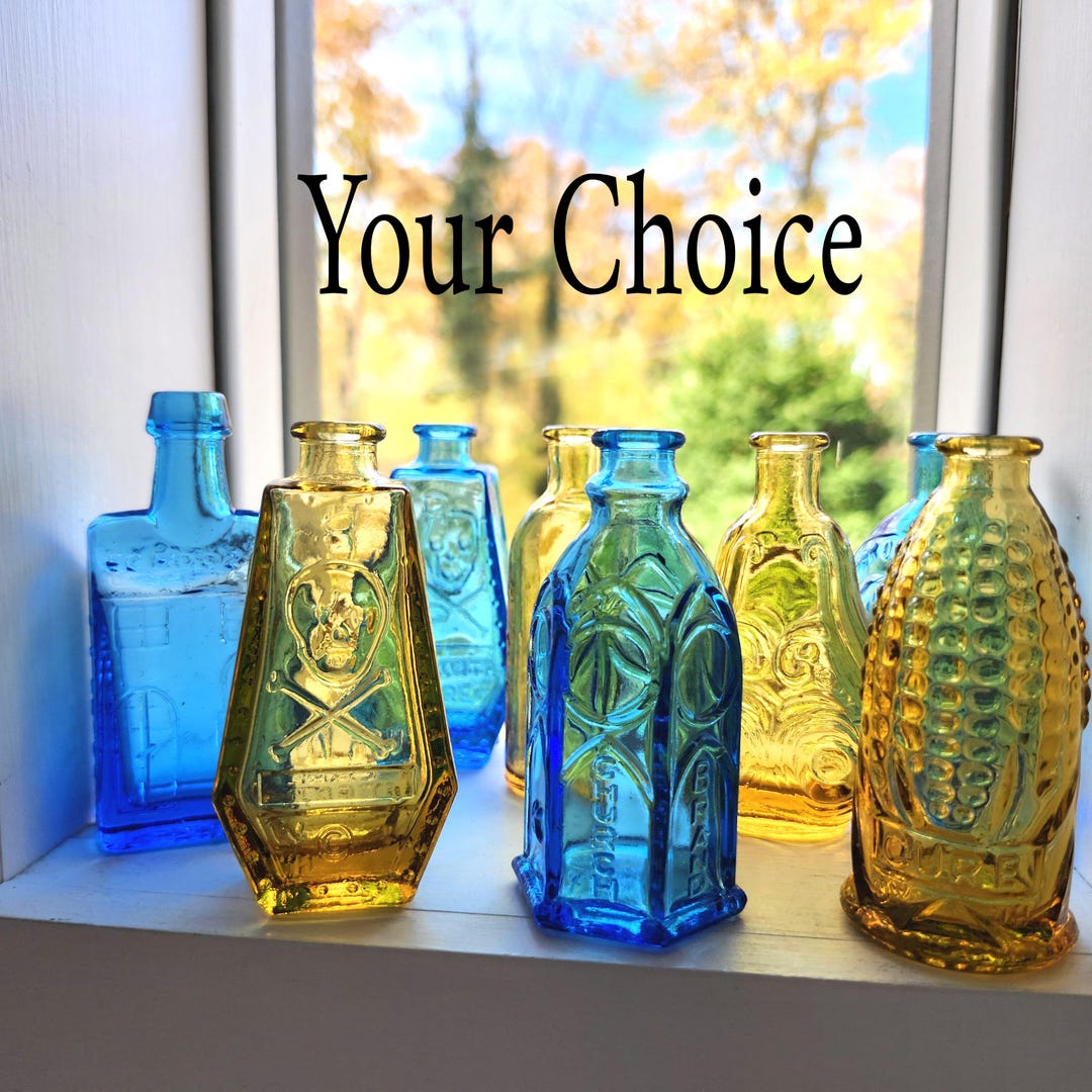 Your Choice Vintage Mini Wheaton Bottle Poison RIP Doc's Cure Corn ...