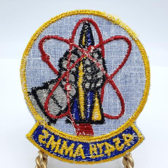 Vintage US Air Force Patch 454th AMMS Airborne Missile Maintenance ...