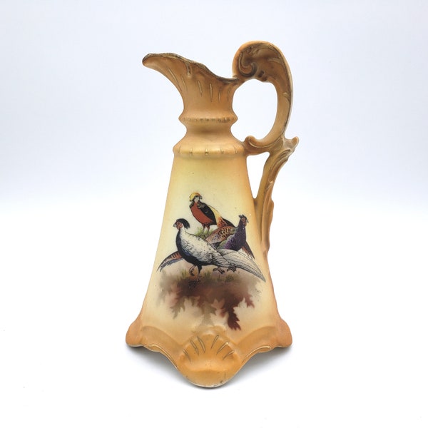 Pheasant Vase - Etsy