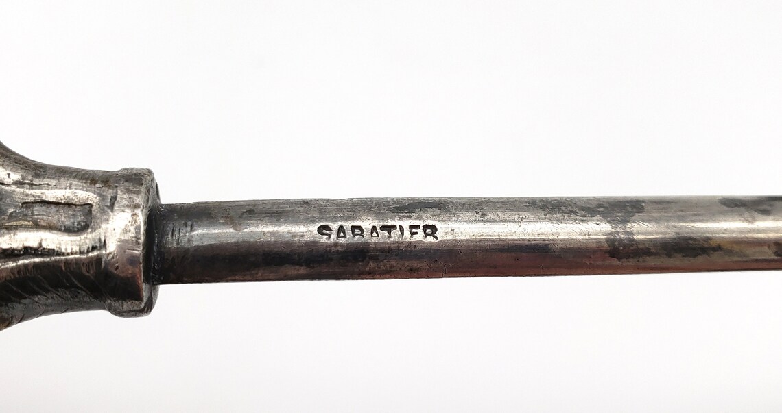 Vintage Sabatier Meat Skewer Eagle Top Silver Plate Antique | Etsy