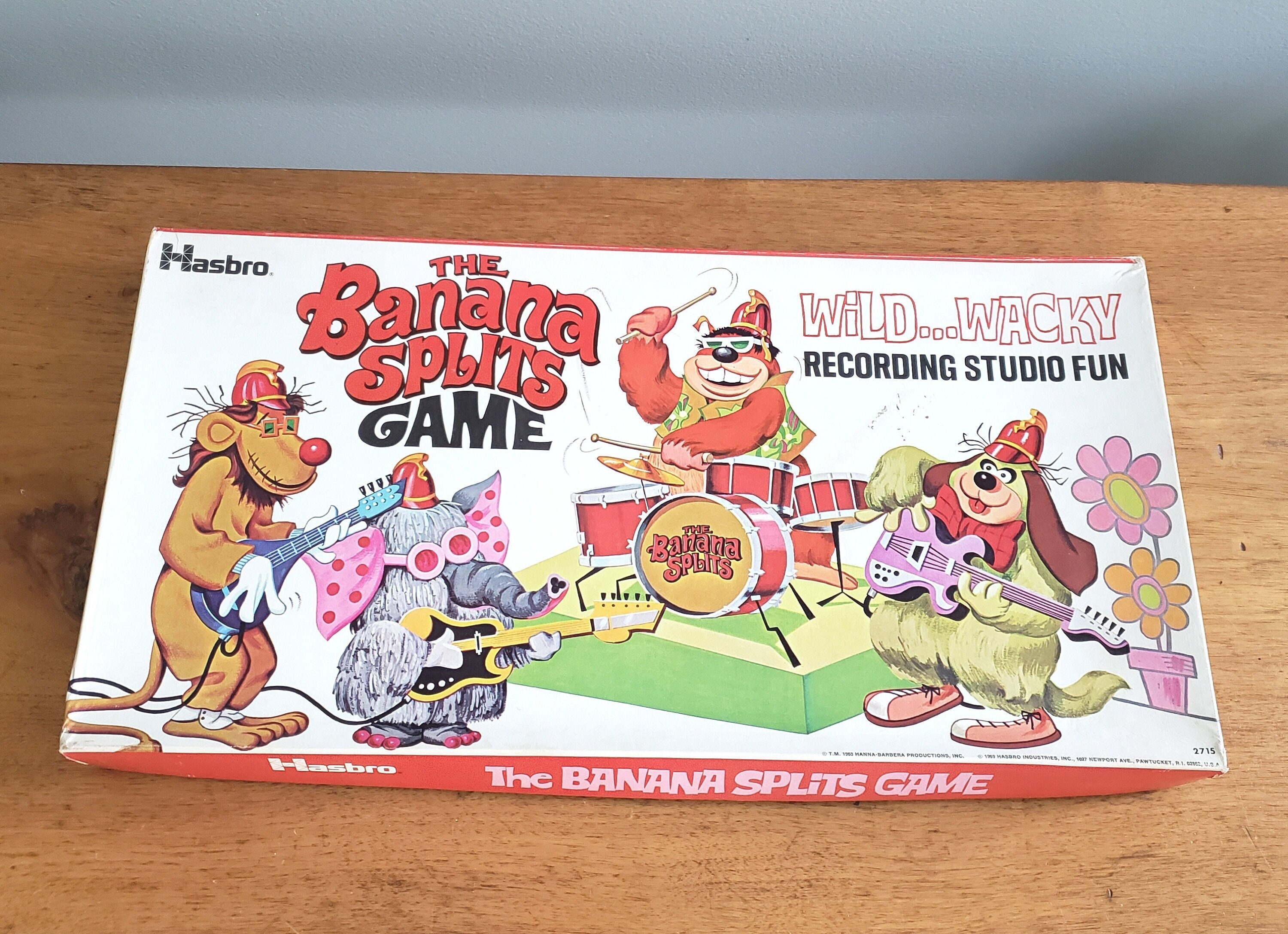 Vintage the Banana Splits Game Rare Complete Board Game 1969 | Etsy
