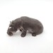 Vintage Britains Plastic Hippo Miniature Collectible Zoo Animal Figure ...