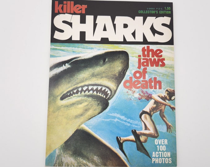 Vintage Killer Sharks the Jaws of Death Collector's Edition Vol. 1 No ...
