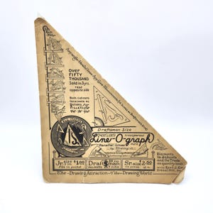 Vintage Earl J Early Line O Graph Draftsman Angle Lines Curve ...