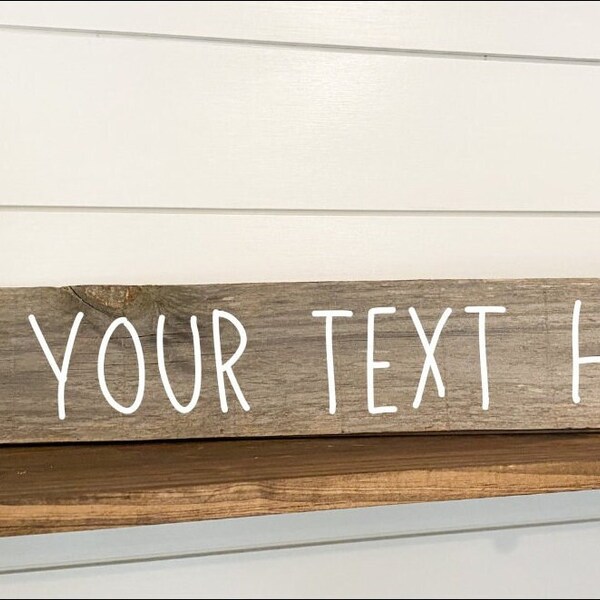 Barnwood Signs - Etsy