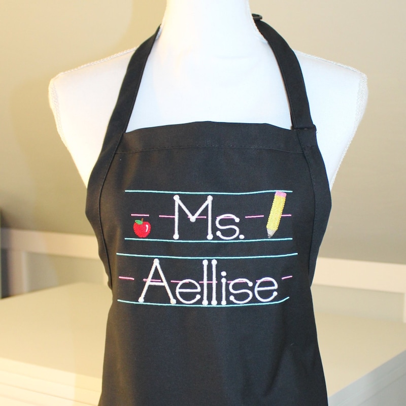 Teacher Apron - Etsy