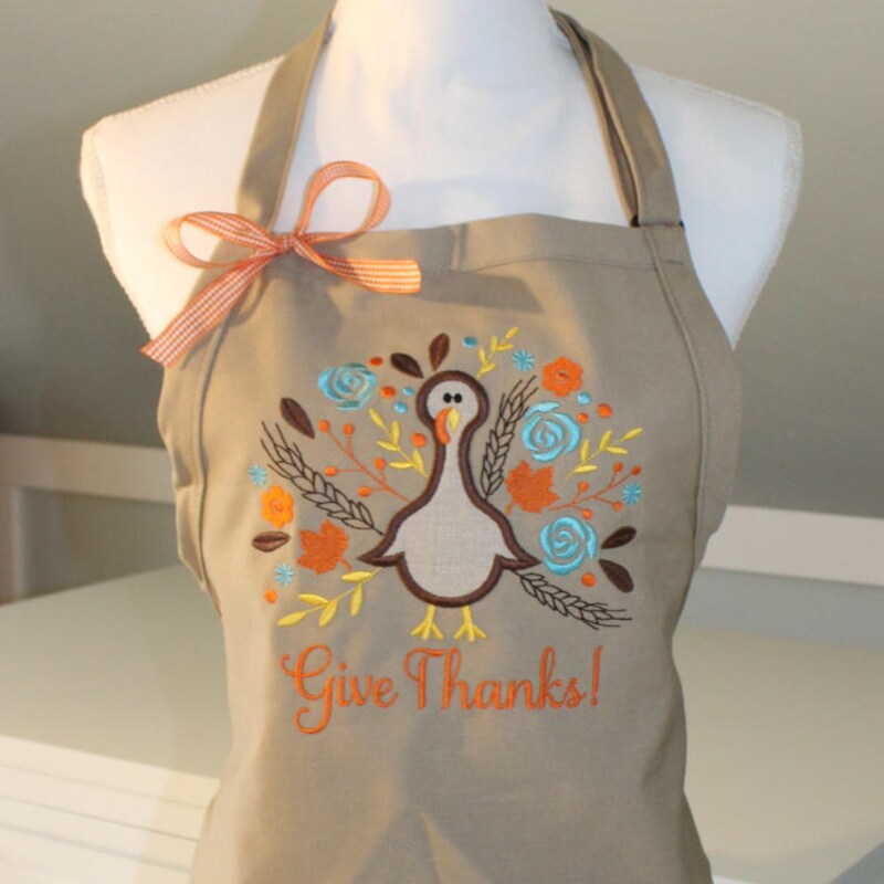Thanksgiving Apron - Etsy