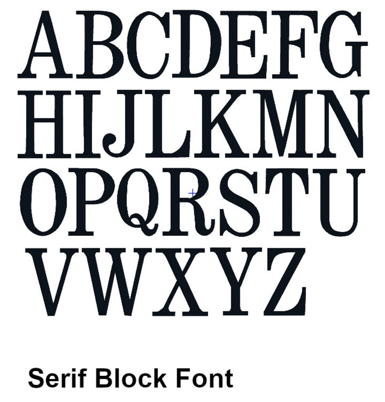 Monogrammed Apron With Serif Block Font With Bow Apron With - Etsy