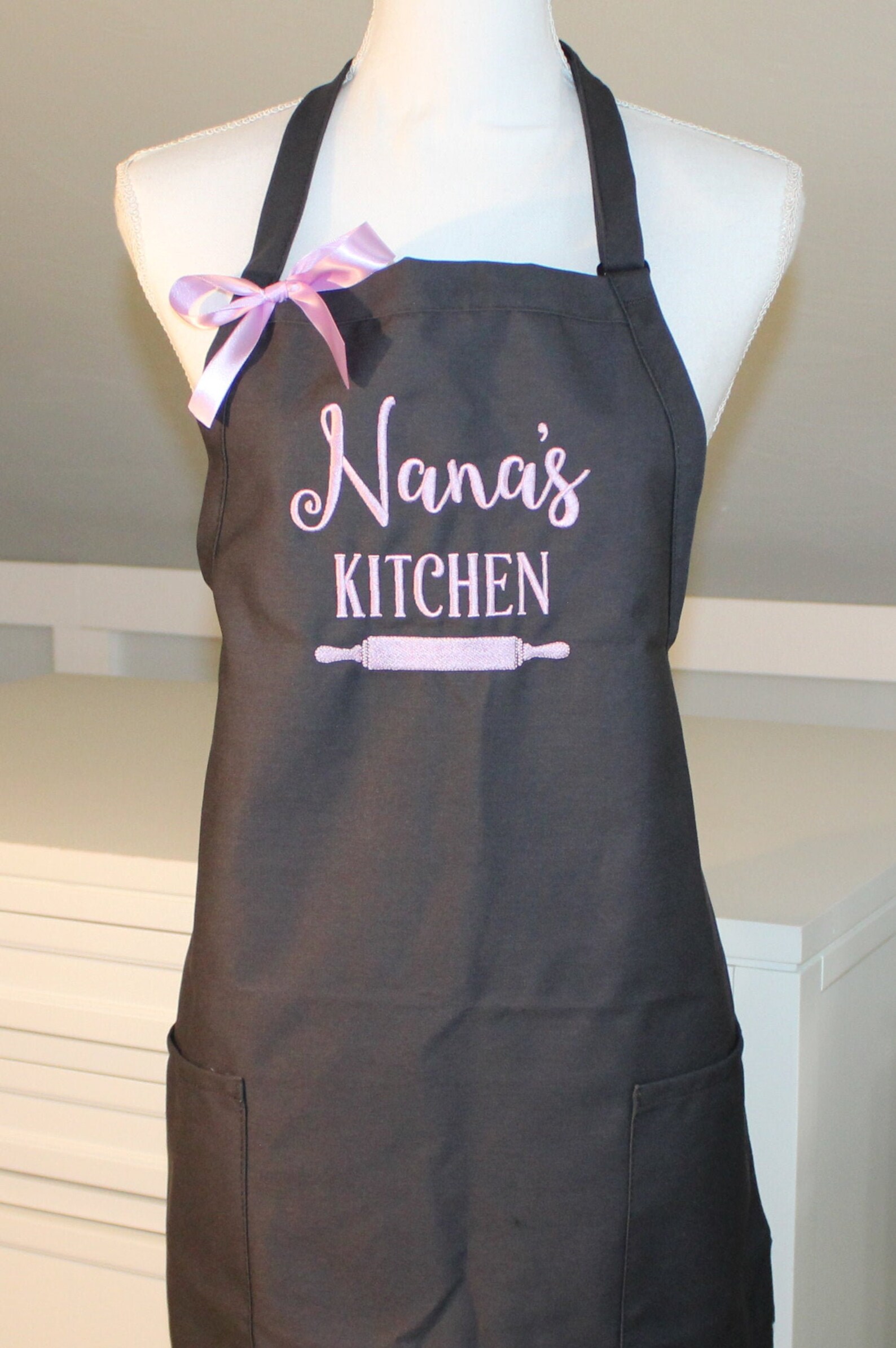 Nanas Kitchen Apron Personalized Apron Nana Apron Etsy