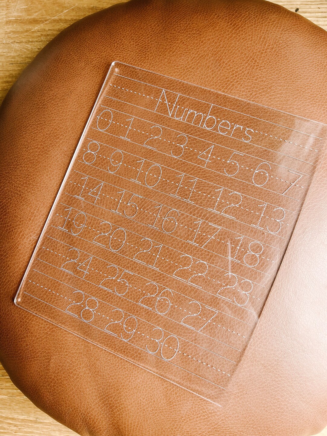 Number Tracing Boards - Etsy