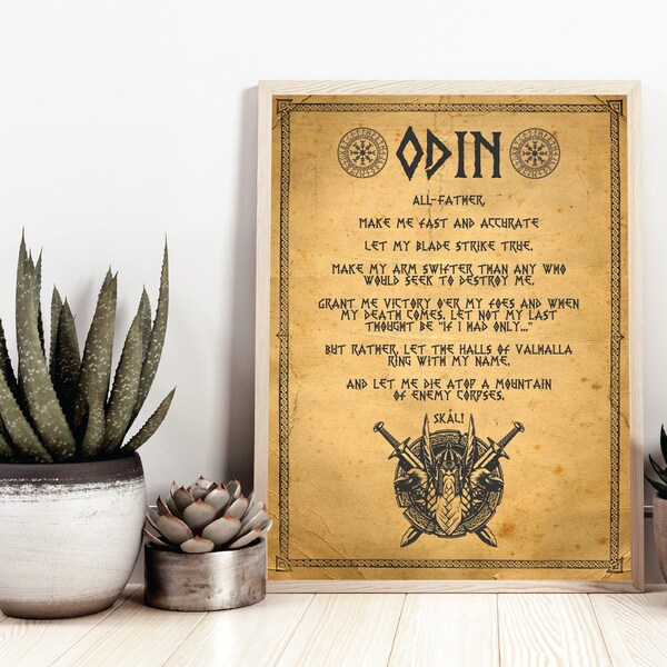 Viking Poster - Etsy