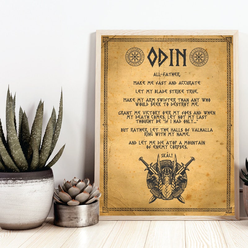 Viking Poster - Etsy
