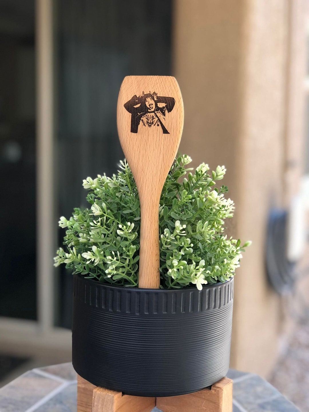 Engraved Wood Spoons, so Metal - Rock & Roll Kitchen Décor, TV Show ...