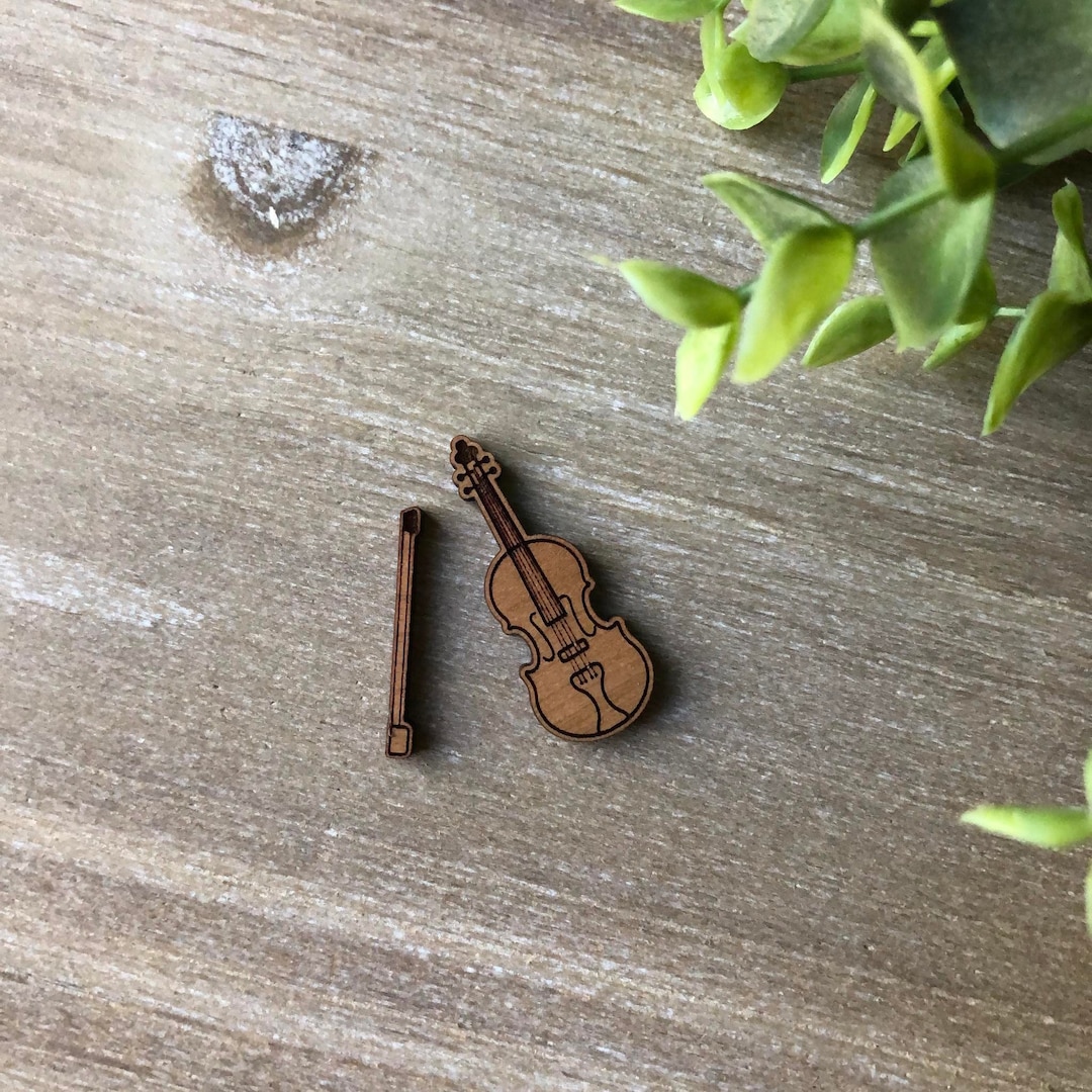 World's Smallest Violin: Engraved Cherry Hardwood Sarcastic Gift - Etsy