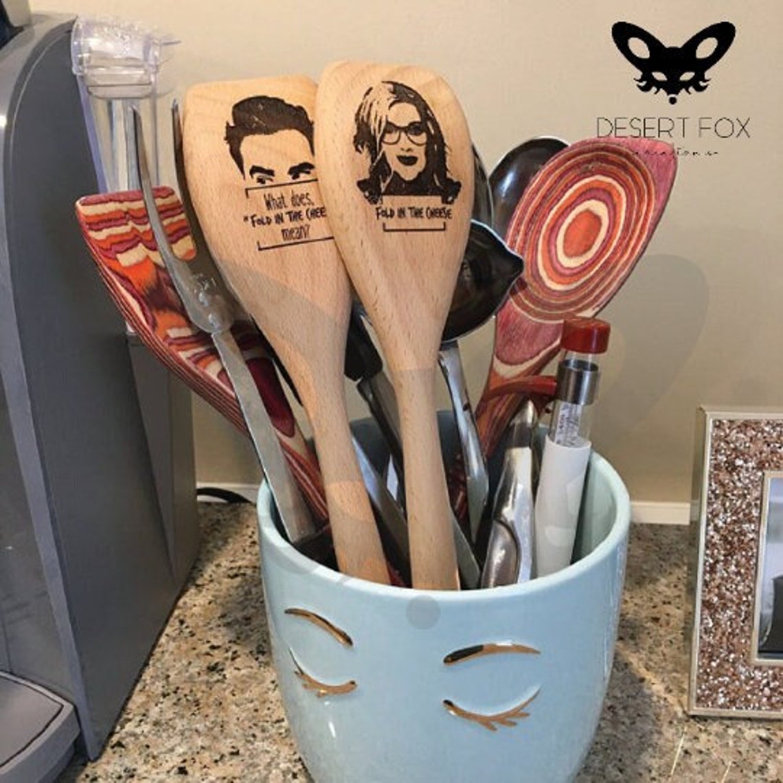 Fold in the Cheese! Spoons | High-quality Engraved Wooden Spoons ...