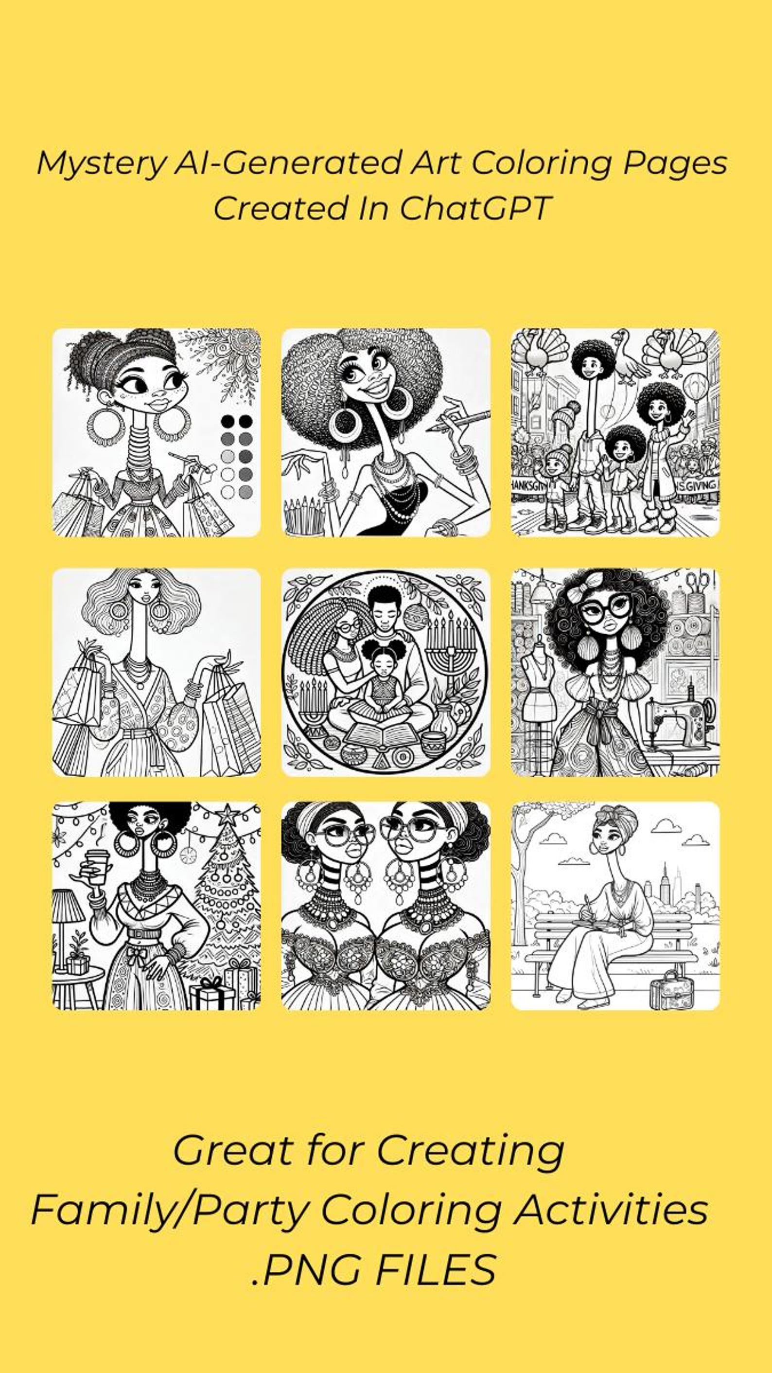 Stylish Coloring Pages | Mystery COLOR PAGE DUMP | 50 Plus Pages of ...