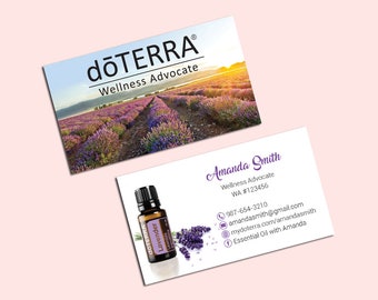 Doterra business cards | Etsy