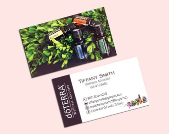 Doterra business cards | Etsy