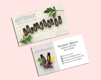 Doterra business cards | Etsy