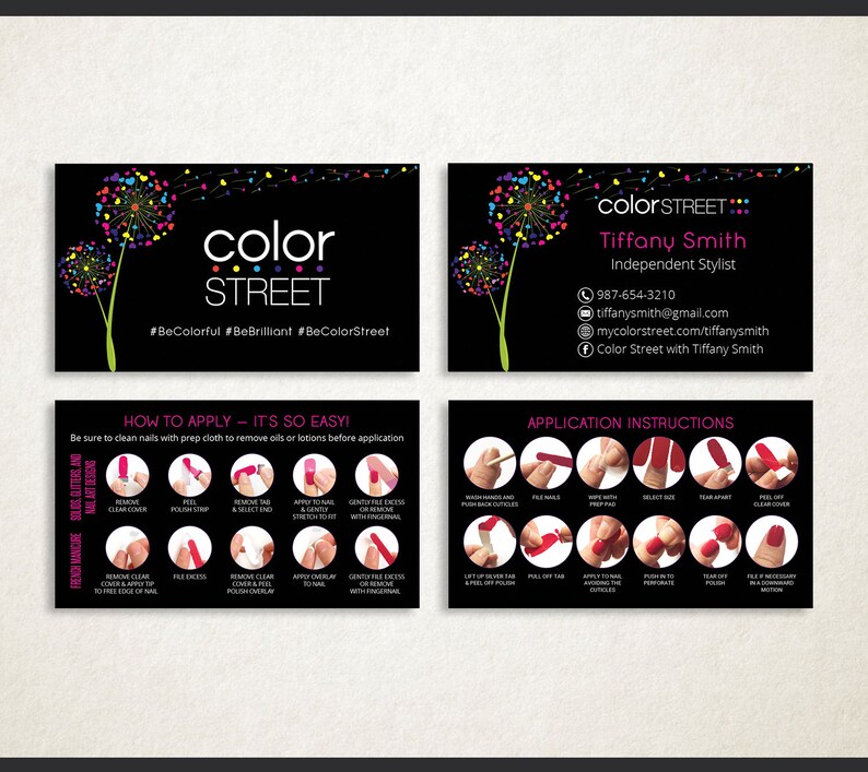 SALE Color Street Marketing Bundle Color Street Marketing | Etsy