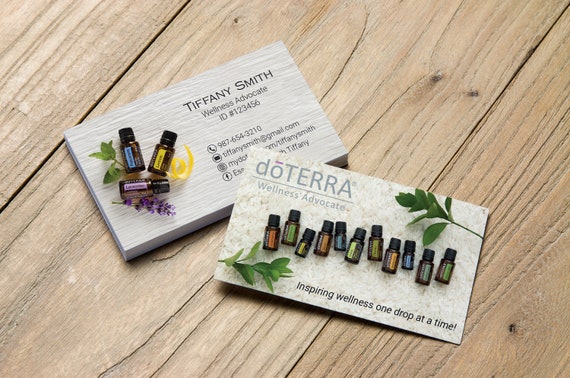 Essential Oil Business Cards