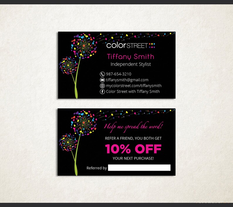 SALE Color Street Marketing Bundle Color Street Marketing | Etsy