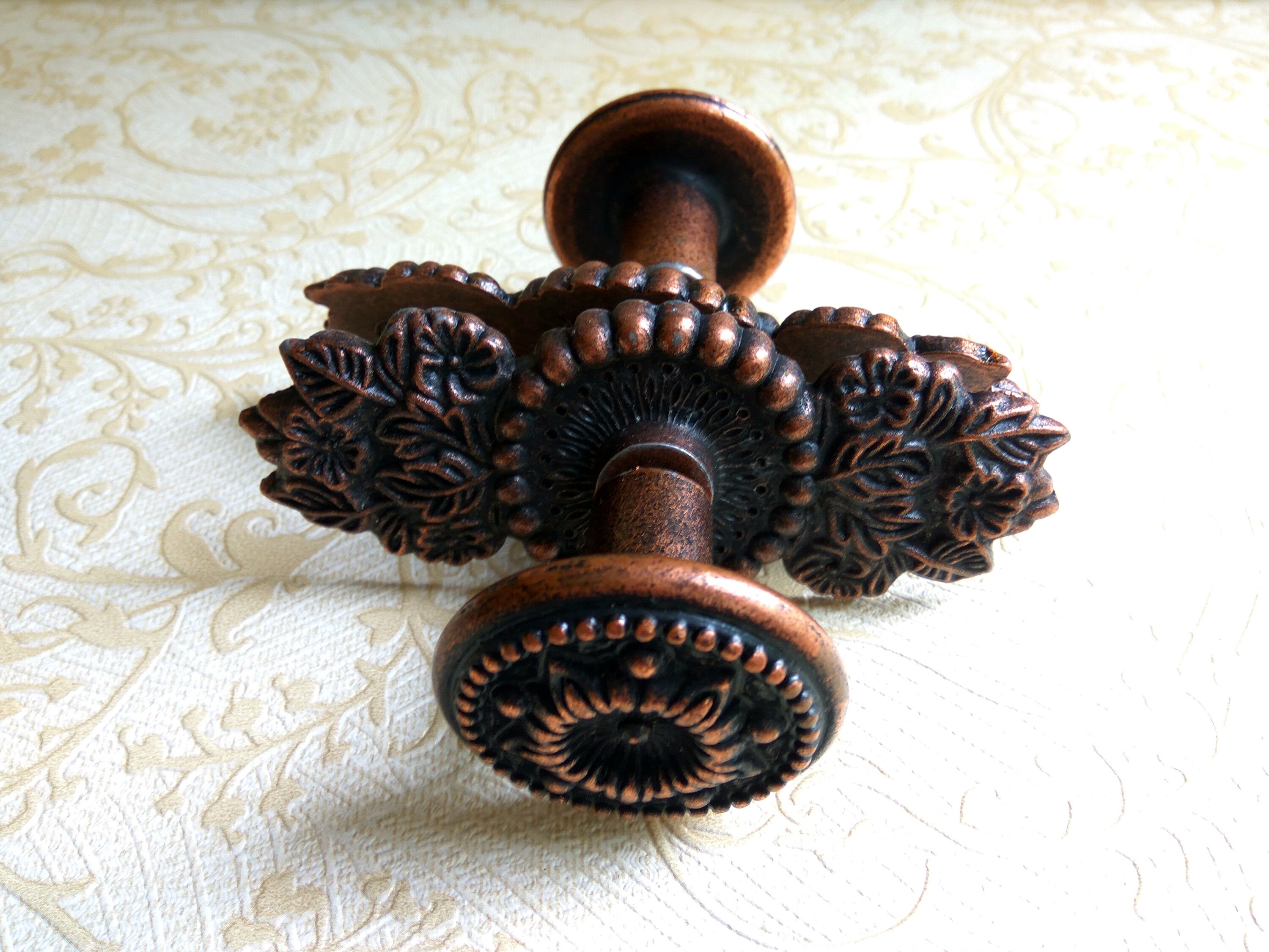 Vintage Door Knobs Rustic Door Handles Round Door Knobs Metal - Etsy