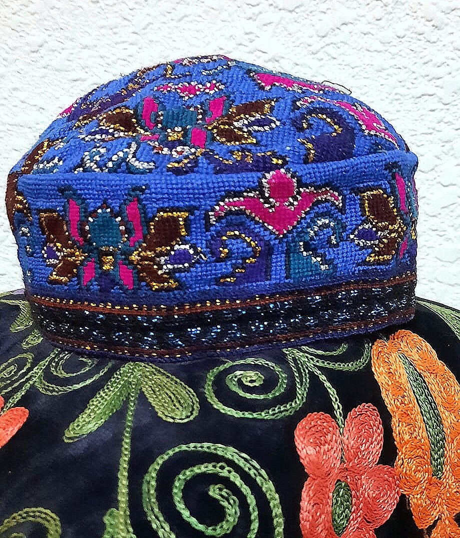 A Traditional Uzbek Headwear Duppi Cap, Skullcap. - Etsy