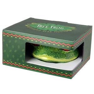 Novelty Green Tree Frog Mug Amphibians Amphibian Reptile Head, Frog ...