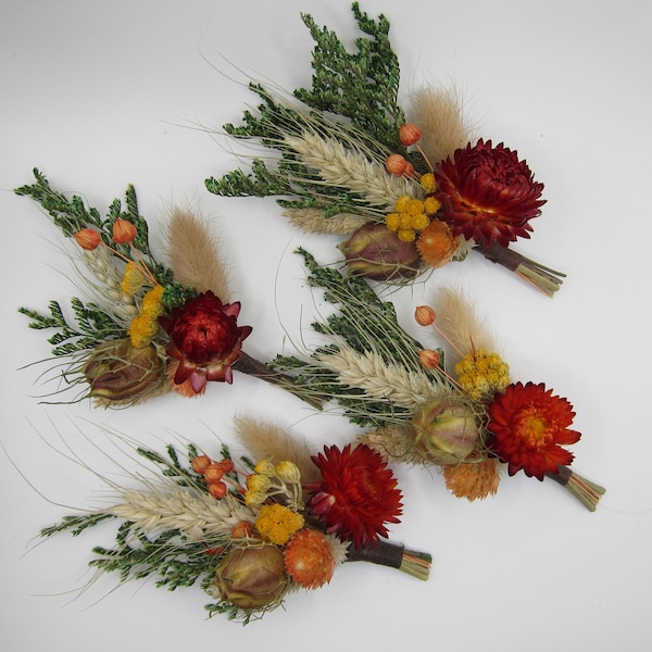 Rustic Buttonholes - Etsy UK