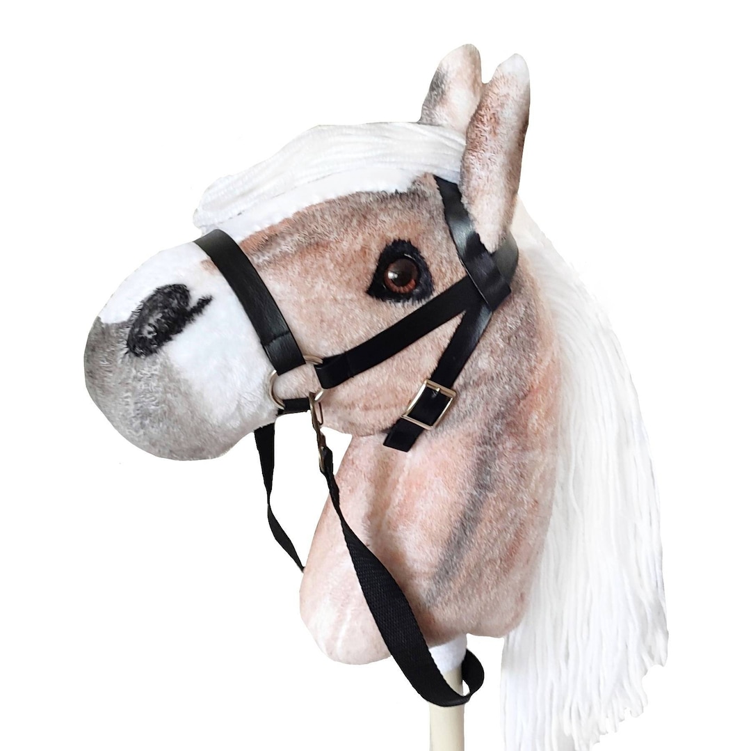 Realistic Stick Hobby Horse With Bridle for Kids From 3 Years Hobby ...